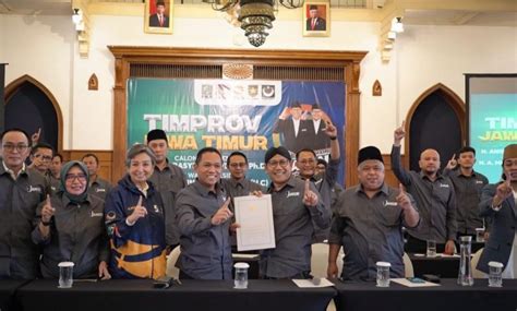 Gus Halim Umumkan Struktur Timnas AMIN Jawa Timur Deras