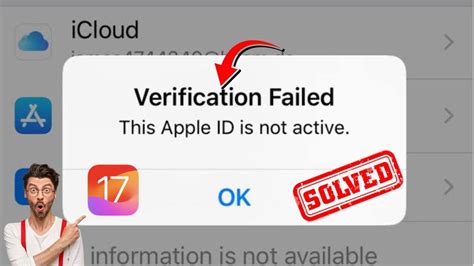 Verification Failed Cannot Verify Identity This Apple ID Is Not