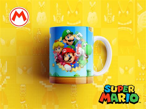 Plantillas Para Sublimar Tazas Mario Bros StoreSublimación
