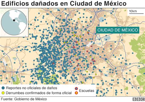 7 gráficos para entender la devastación del terremoto de México