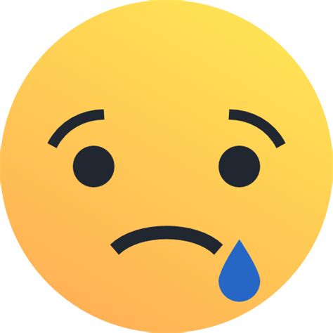 Triste emo emoticon de rosto Ícones Avatar e Emoticons