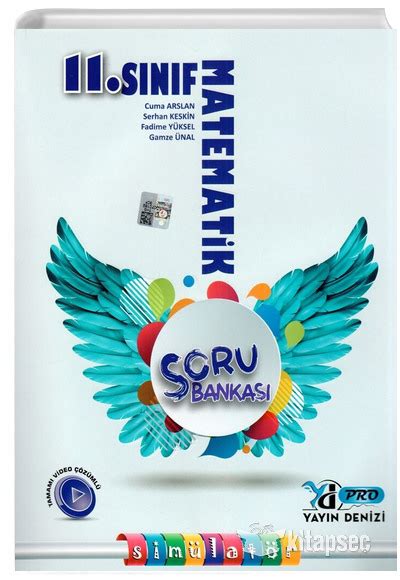 11 Sınıf Matematik Pro Simülatör Soru Bankası Yayın Denizi Yayınları