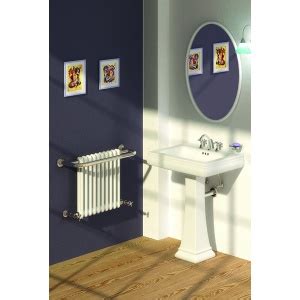 Reina Camden White Traditional Radiator