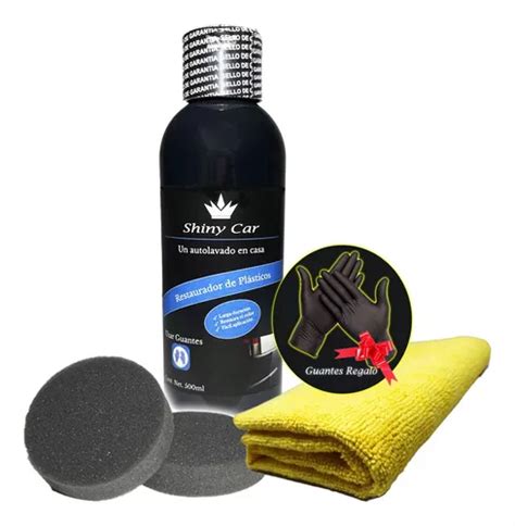 Kit Restaurador Plasticos Negros Ml Mas De Meses Cuotas Sin Inter S