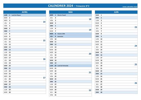 Calendrier A Imprimer Pdf