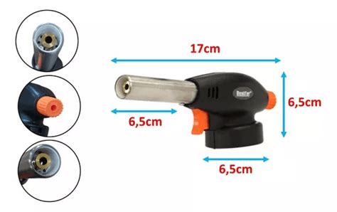 Maçarico a Gás Portatil Ignição Automatica BESTFER