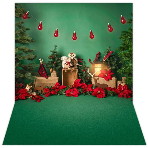Fundo Fotográfico Natal Newborn em Tecido FNT 717