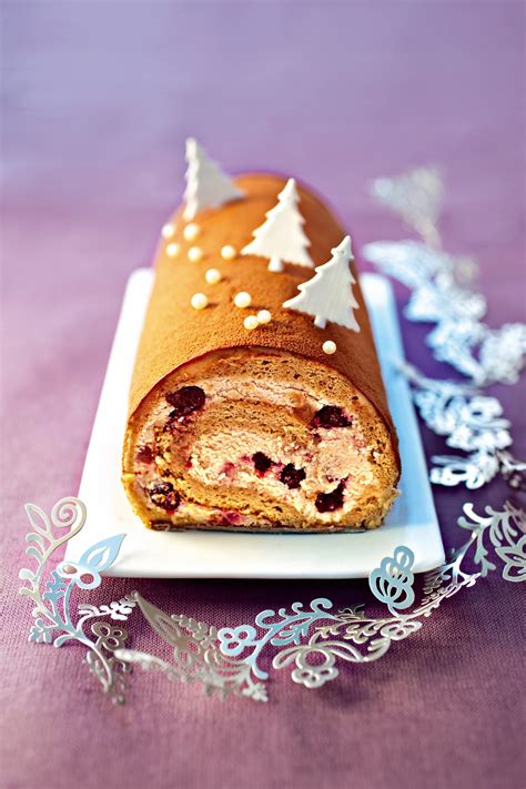 Recette bûche aux marrons et au whisky Pierre Hermé Marie Claire
