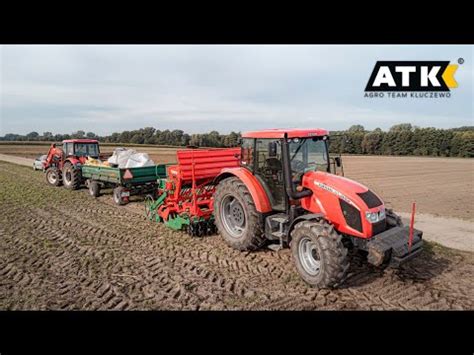 Zetor na dwa Koła Siew Pszenżyta 2022 w GrMatusz Nowy Nabytek w