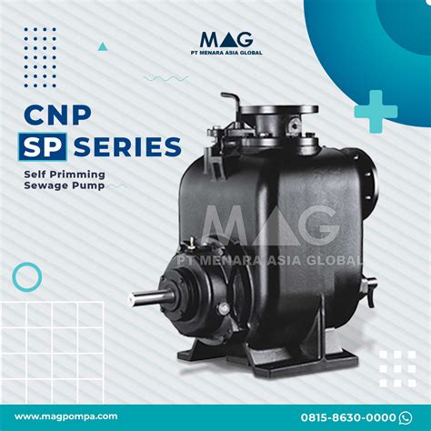 Pompa Limbah Self Priming CNP SP Series