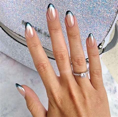 20 Stunning Chrome French Tip Nails Designs To Try In Summer 2023