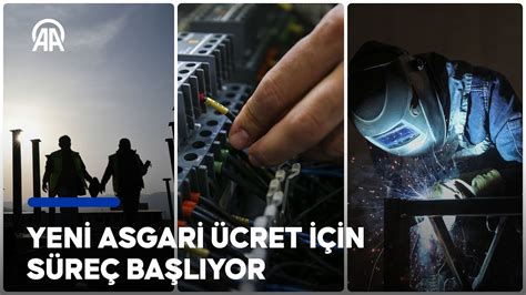 Yeni asgari ücret için süreç başlıyor YouTube