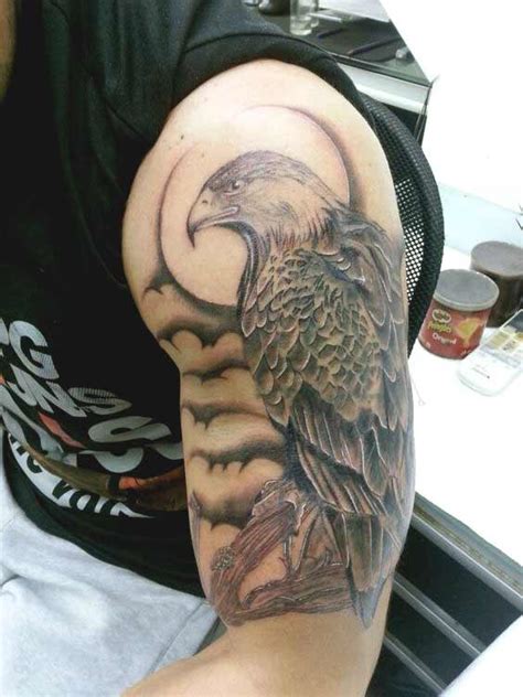50 Amazing Perfectly Place Eagle Tattoos Designs With Meaning