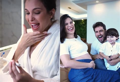 Ex BBBs Kamilla Salgado e Elieser Ambrosio anunciam segunda gestação