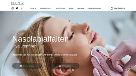 Nasolabialfalte Entfernen Bei DOC ALIAS