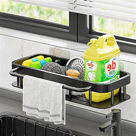 Dingdongji Organiseur D Vier En Acier Inoxydable Porte Eponge Panier