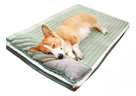 Cama Tus Mascotas Antiestres Colchon Cama Perro Gato Mediano L Verde