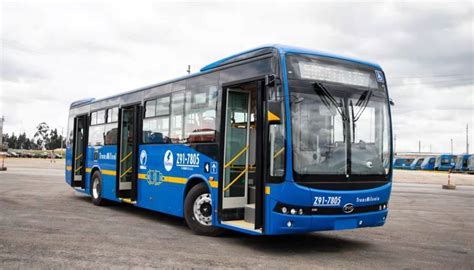 BYD entrega la flota de autobuses eléctricos más grande de Colombia Fotos