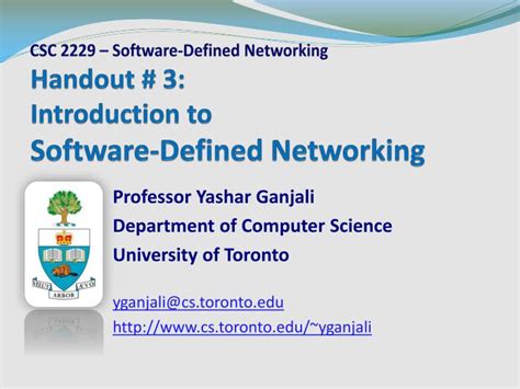 ppt handout 3 introduction to software defined networking powerpoint presentation id 6427127