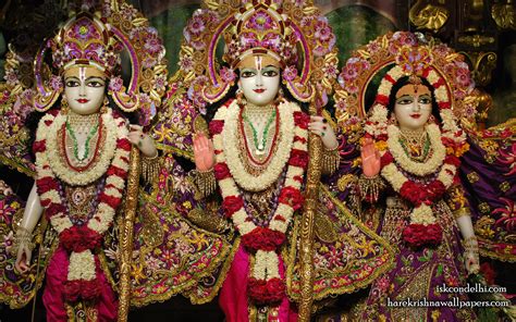 To View Sita Rama Laxman Wallpaper Of ISKCON Dellhi In Difference Sizes