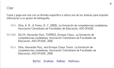 Google Acad Mico Citas Apa Ciencia Robotika Y Teknologia