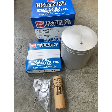 TKRJ KAWASAKI ZX150 PISTON KIT SET STD MADE IN JAPAN Shopee Malaysia