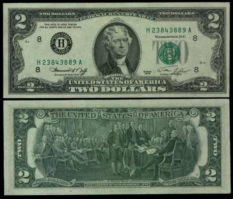 Billetes de 2 dólares valiosos más buscados 2023