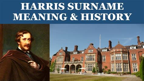 Harris Surname History Youtube