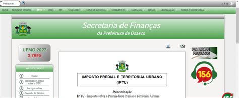 IPTU Osasco 2023 Consultar Valor Datas e 2ª Via de Pagamento