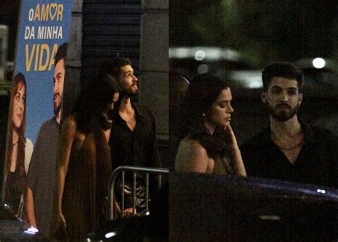 Bruna Marquezine e João Guilherme mostram intimidade em gravação em