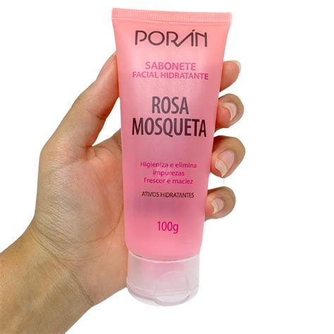 Sabonete Facial Hidratante Rosa Mosqueta Porán Fornecedor Make