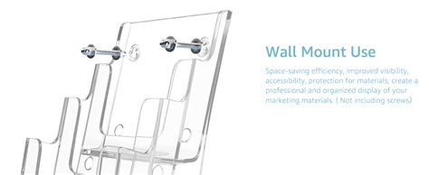 Amazon Maxgear Brochure Holder Tier X Inch Brochure Display
