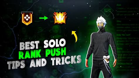 Free Fire Solo Rank Push Tips And Tricks Br Rank Push Trick Solo Br