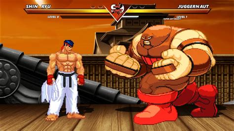 SHIN RYU Vs JUGGERNAUT High Level Insane Fight YouTube