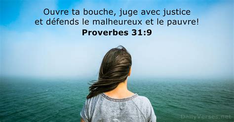 Juillet Verset Biblique Du Jour Proverbes