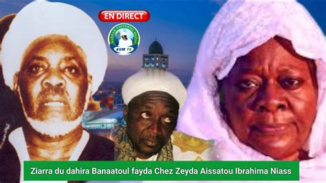 Direct Medina Baye Ziarra Du Dahira Banaatoul Fayda Chez Seyda