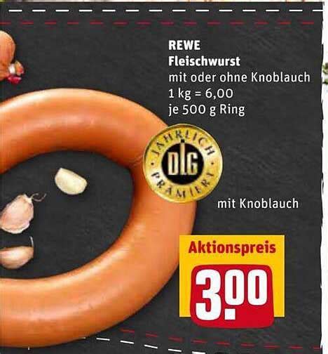 Rewe Fleischwurst Angebot Bei REWE Kaufpark 1Prospekte De