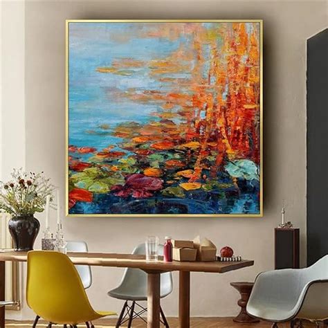 Ölbilder Auf Leinwand Handgemalt Moderne Abstrakte Kunst Acrylmalerei