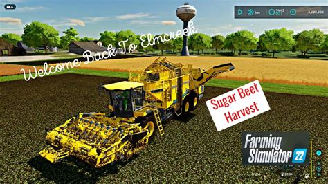 Fs Elmcreek Game Play Harvesting Sugar Beets Youtube