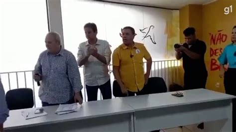 Vídeo Convenção do PSB terminou bate boca em Palmas Tocantins G1