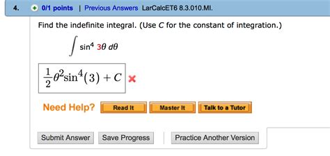 Solved Find The Indefinite Integral Use C For The Constant Chegg