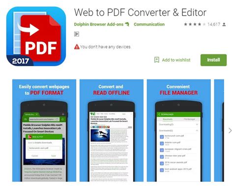 5 melhores apps android para converter web em pdf
