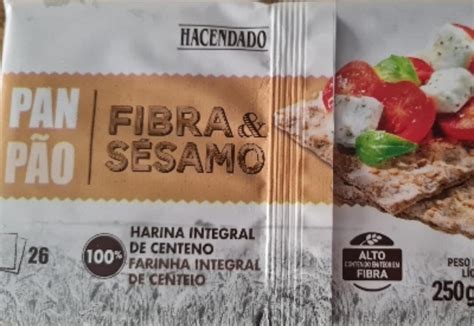 Pan de Fibra y Sésamo Hacendado 250 g