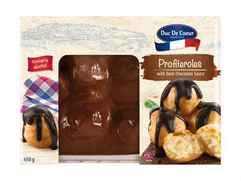 Profiterol Crѐme caramel Lidl România Promoții arhiva