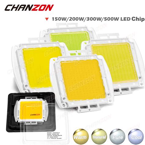 High Power Led Chip 150W 200W 300W 500W Smd Bulb Intensity Light