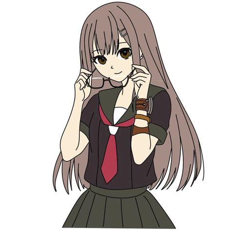 Dibujos De Como Dibujar Una Chica Anime Paso 10