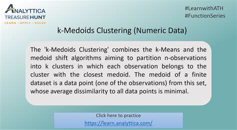 k medoids clustering analytics function series by analyttica datalab medium