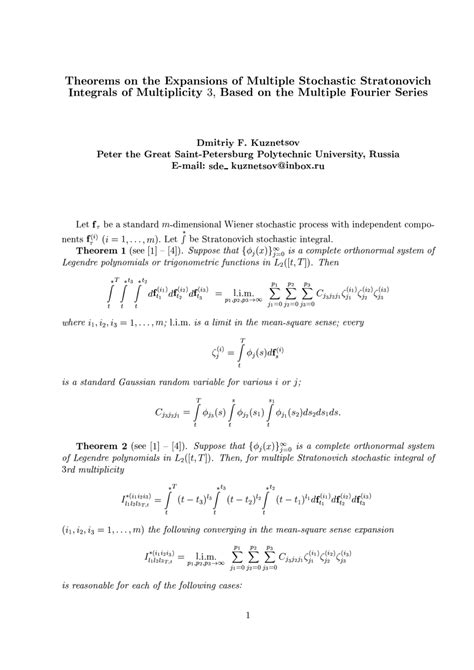 pdf theorems on the expansions of multiple stochastic stratonovich integrals of multiplicity 3