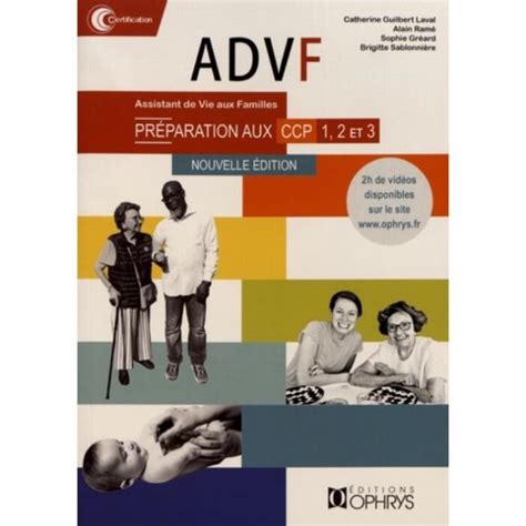 Advf Assistant De Vie Aux Familles Pr Paration Au Ccp Et
