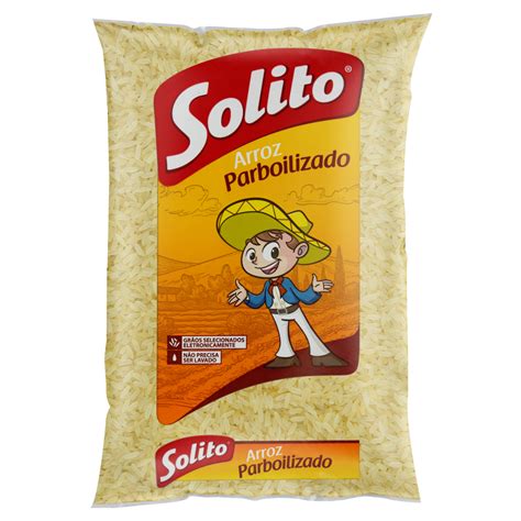 ARROZ PARBOILIZADO TIPO 1 SOLITO PACOTE 1KG GTIN EAN UPC